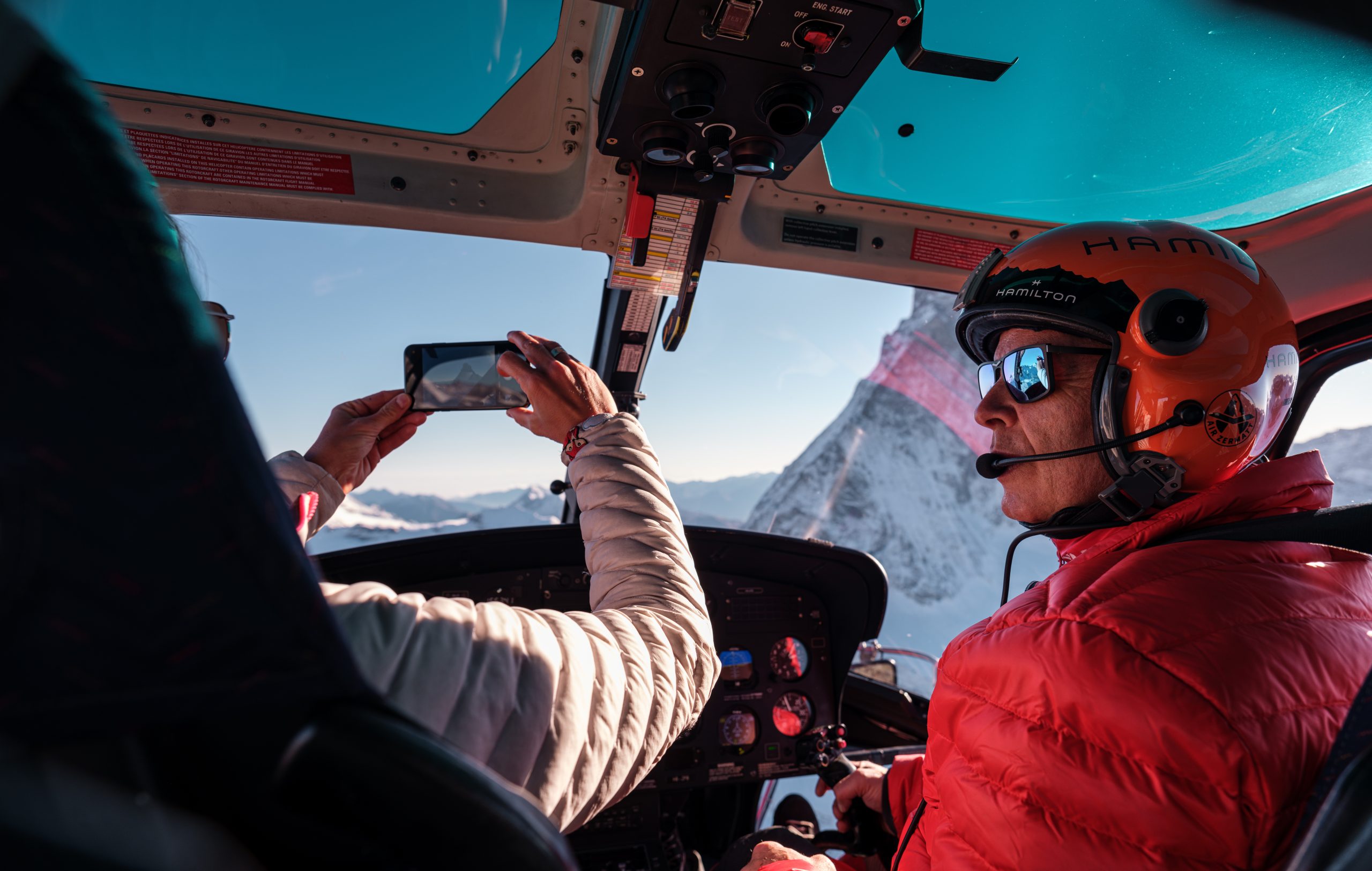 Fliegen, wie die Piloten der Air Zermatt - Matterhorn Blog